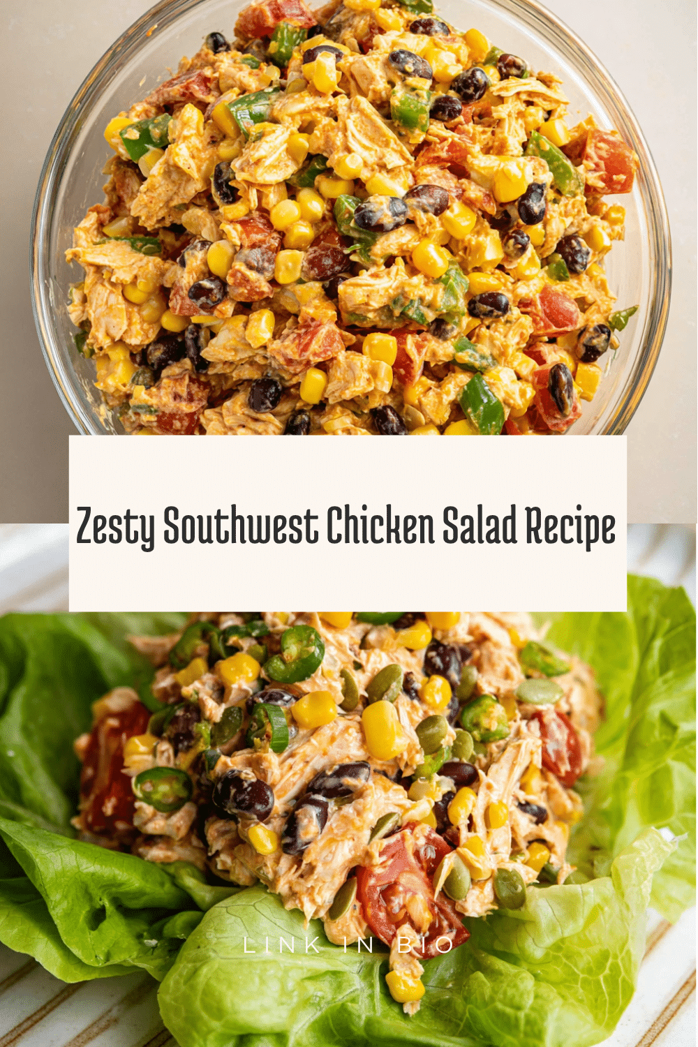 Southwest Flavored Chicken Salad Recipe - Vibrant & Flavorful