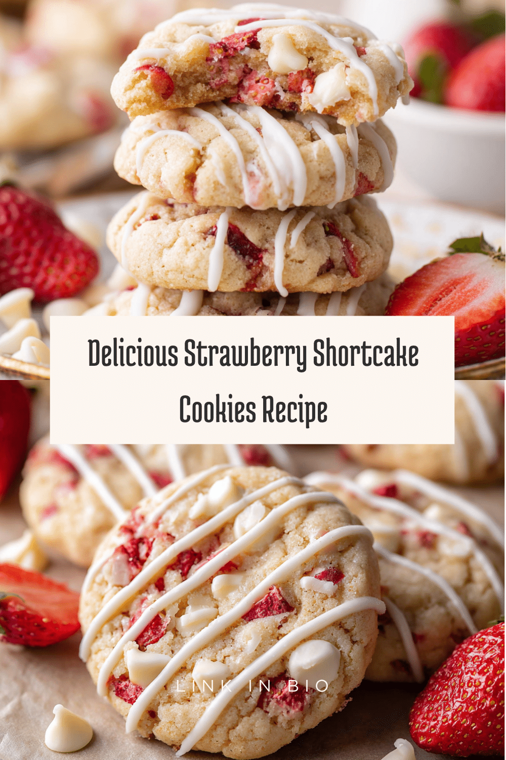 Strawberry Shortcake Cookies Recipe - Irresistible Melt-in-Your-Mouth ...
